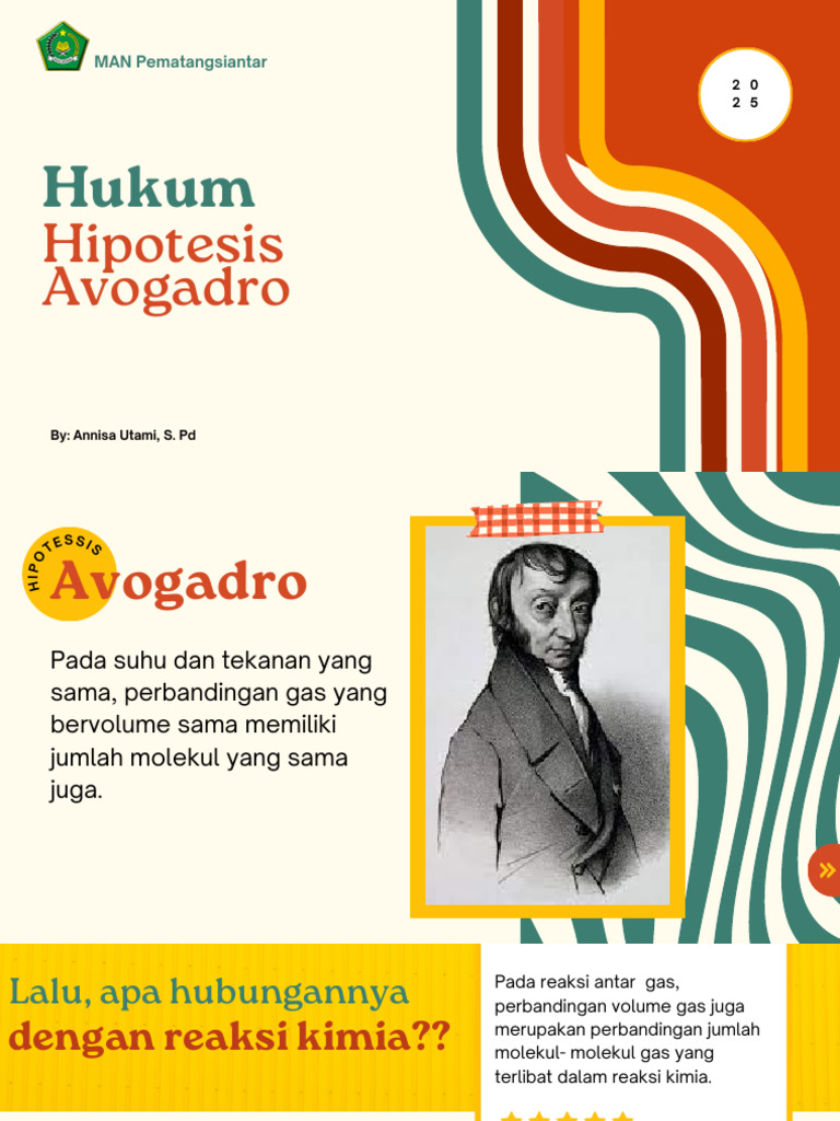 Hipotesis Avogadro - 2 | PDF | Metode & Bahan Ajar | Sains & Matematika