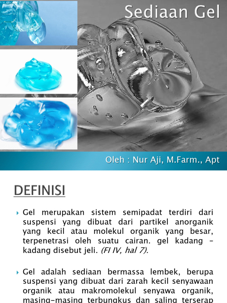Sediaan Gel | PDF