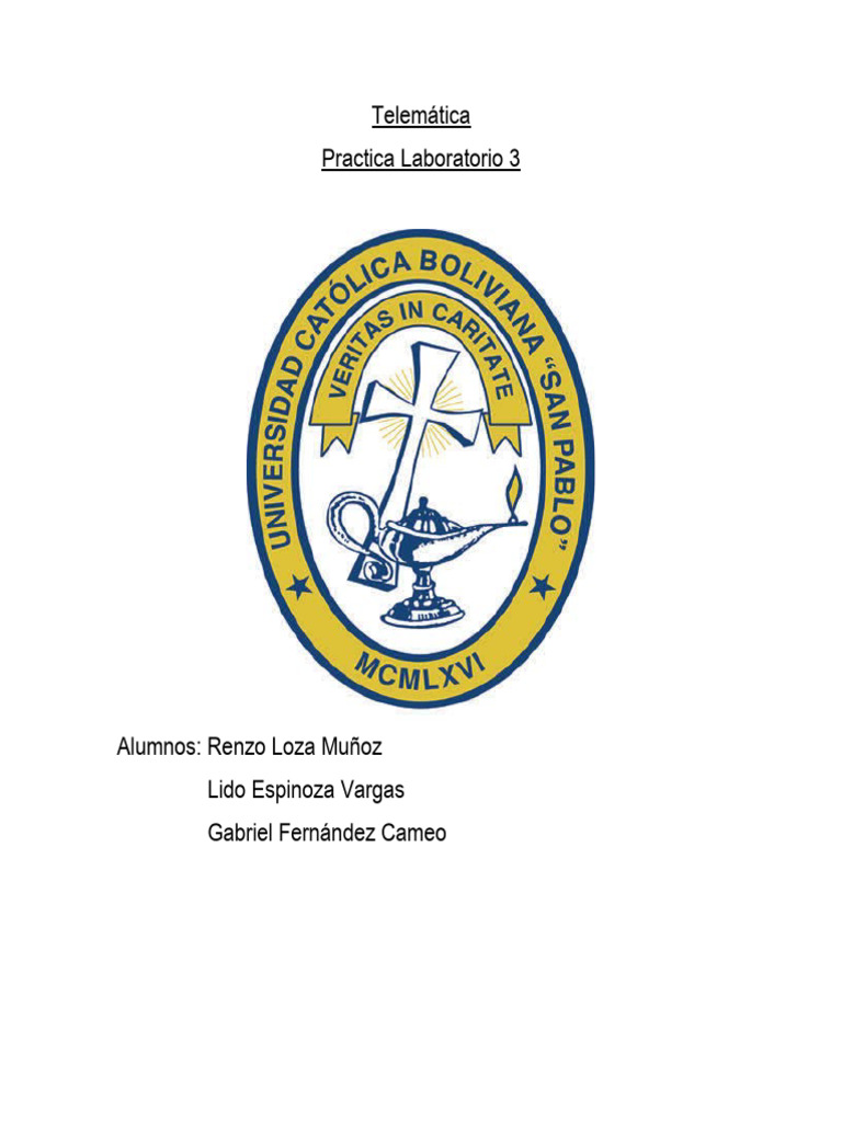 Laboratorios Telematica | PDF | Enrutador (Computación) | Informática