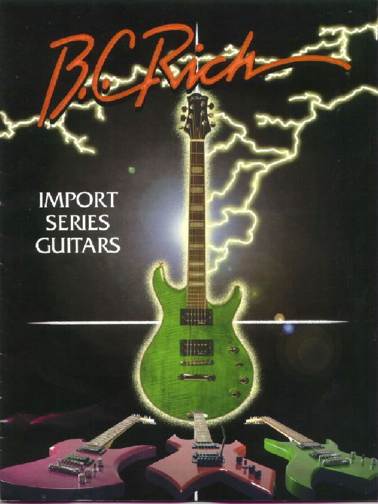1999 B.C.rich Catalog-Import | PDF