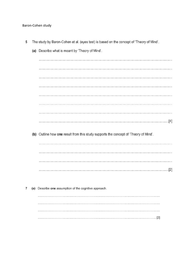 Baron Study Qs | PDF