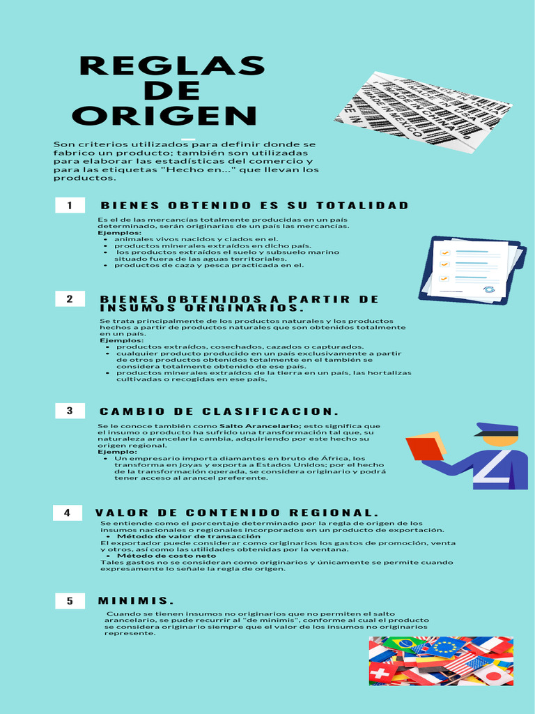 Reglas de Origen | PDF | Arancel | Comercio