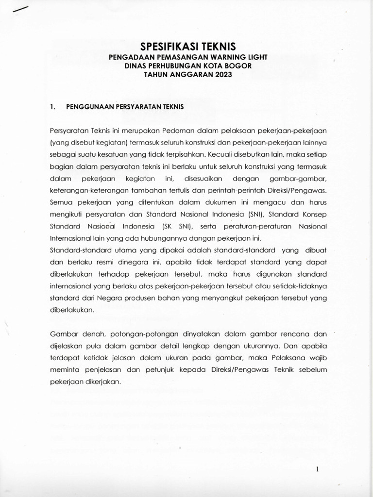 Spesifikasi Teknismerged | PDF