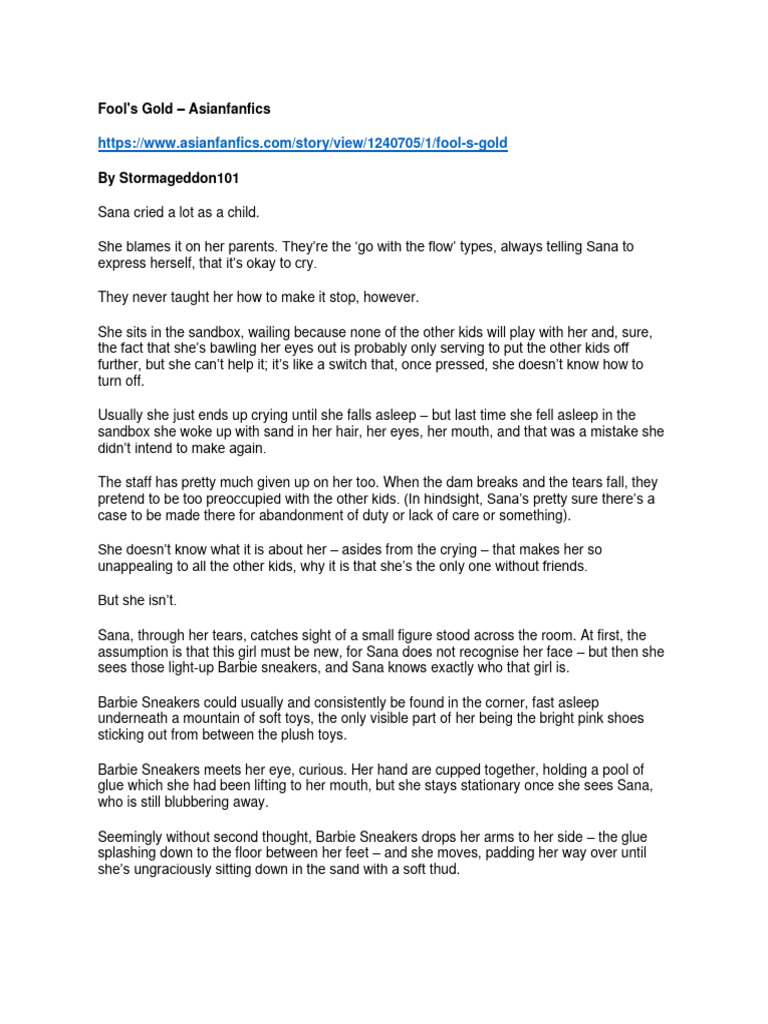 Fool's Gold by Stormageddon101 | PDF