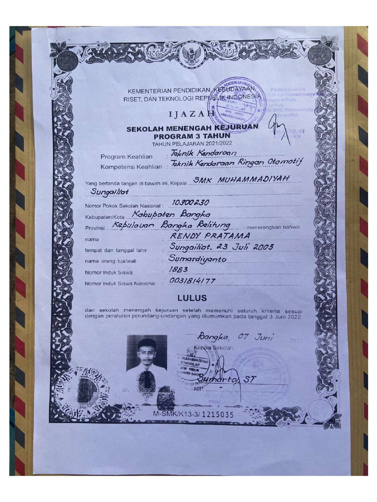 Rendy Pratama Compressed | PDF