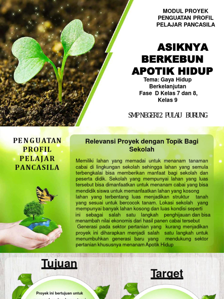 Modul Projek - Gaya Hidup Berkelanjutan - Fase D | PDF Modul Projek - Gaya Hidup Berkelanjutan - Fase D | PDF