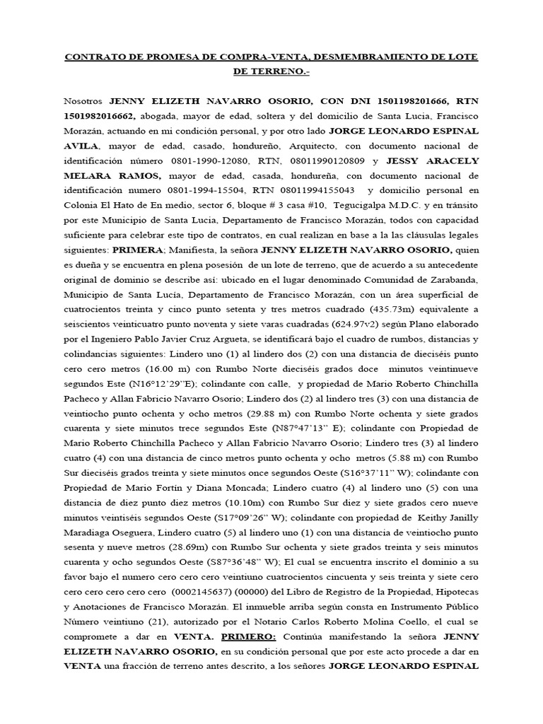 Contrato Preparatorio | PDF