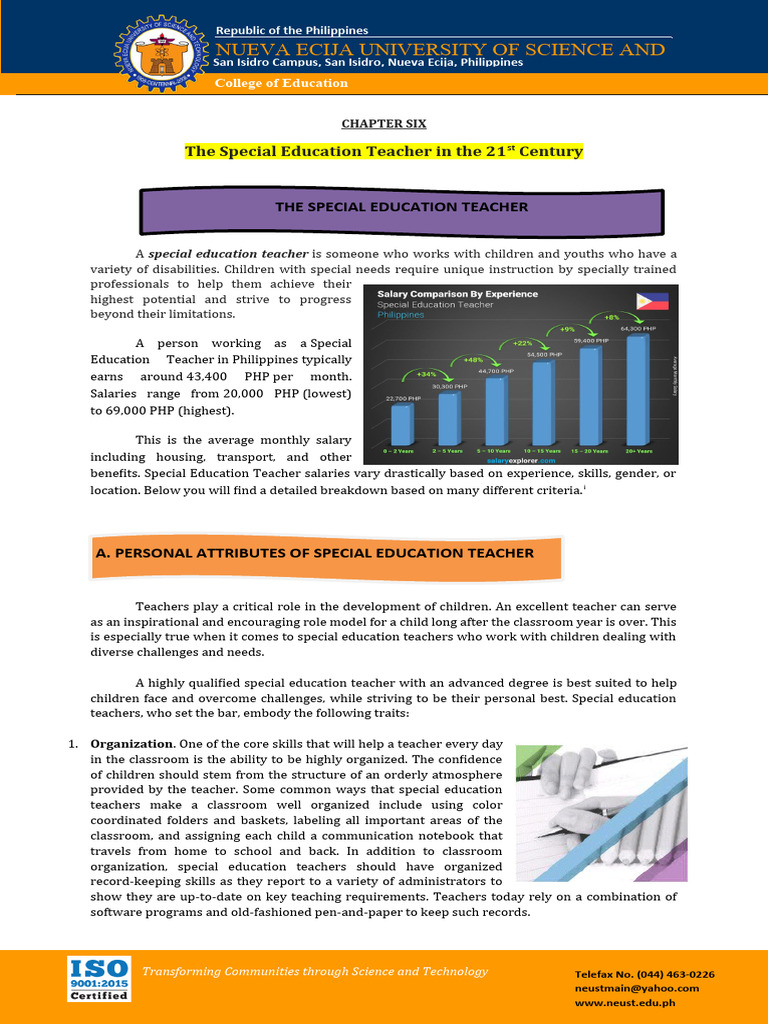 Chapter 6 | PDF | Special Education | Teachers