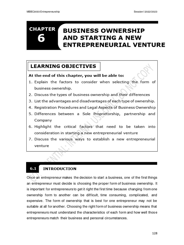 Forms of Business Ownership Explained | PDF | Limited Liability ...