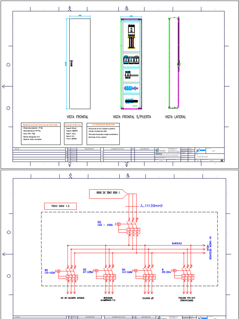 Plano Mecanico Electrico | PDF | Materiales
