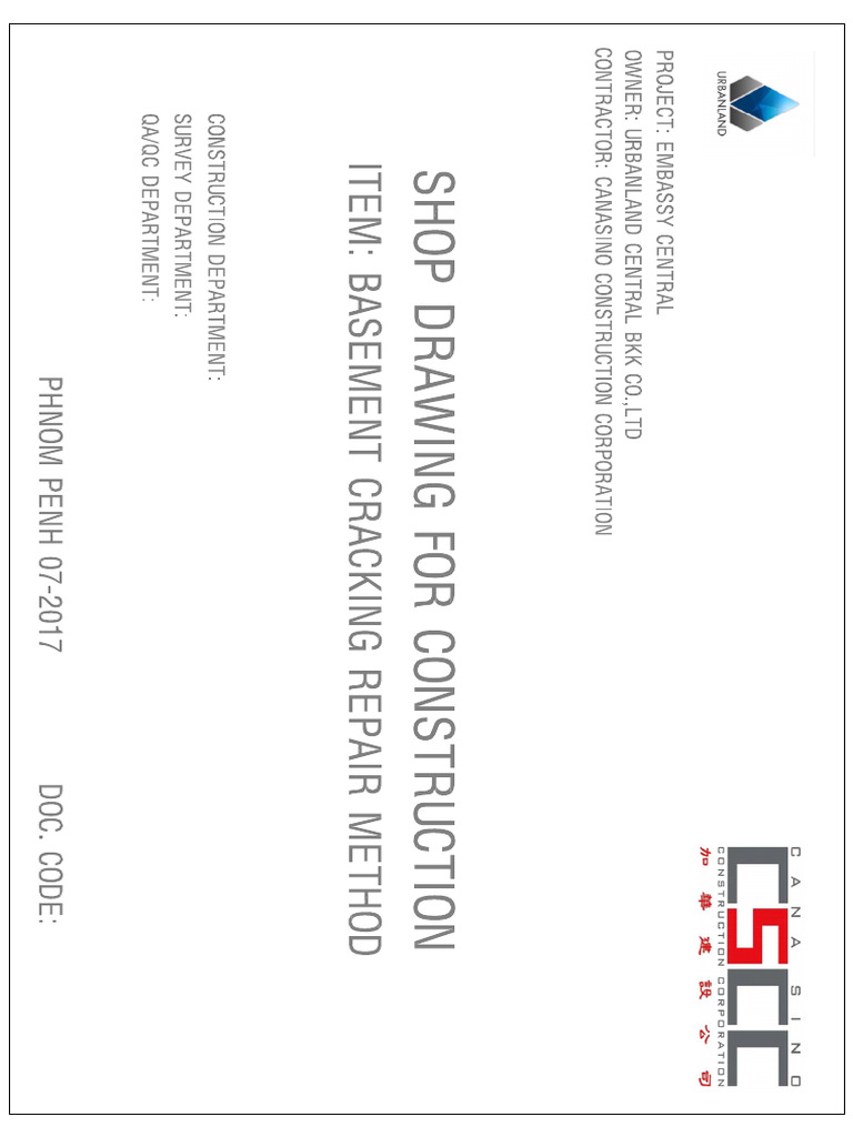 Cracking Repair Method | PDF