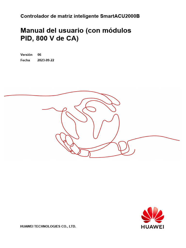 Controlador de Matriz Inteligente SmartACU2000B Manual Del Usuario (Con ...