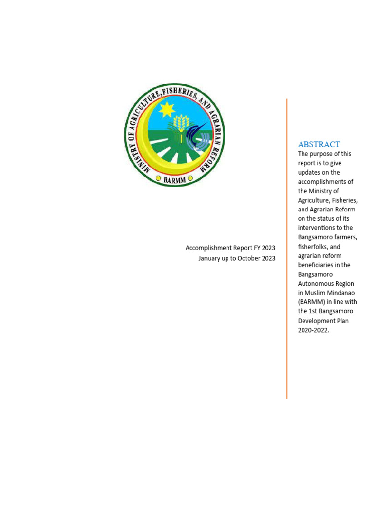 MAFAR Accomplishments CY Jan-Dec 2022 (BPDA-OCM) | PDF | Agriculture | Farmer