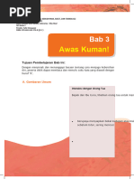 Modul Ajar Bahasa Indonesia - AWAS KUMAN, BAHASA INDONESIA BAB 3 KELAS 1 - Fase A | PDF