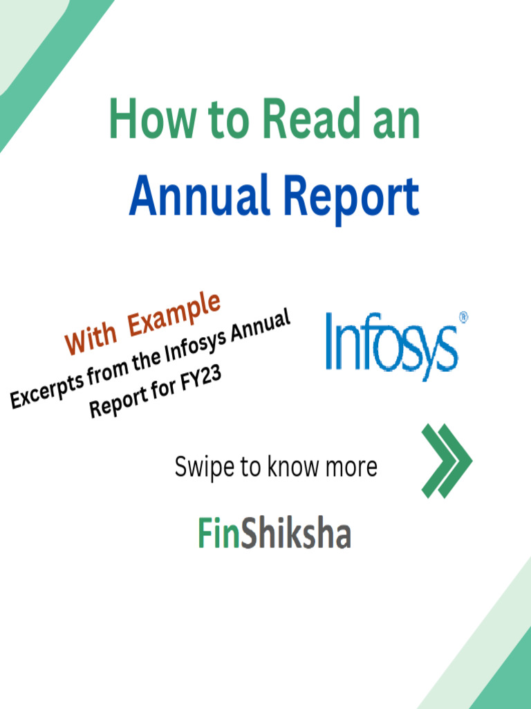 Annual Report Guide for Investors | PDF | Finance & Money Management