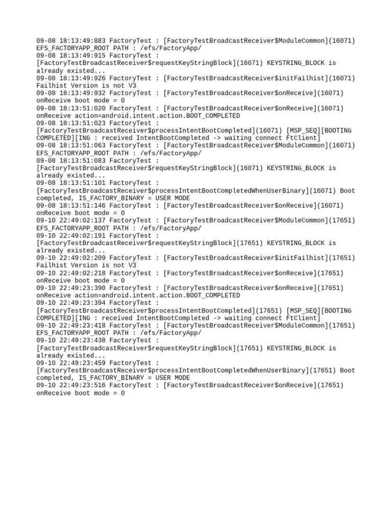 Firstbootlog | PDF | Software | Computer Science