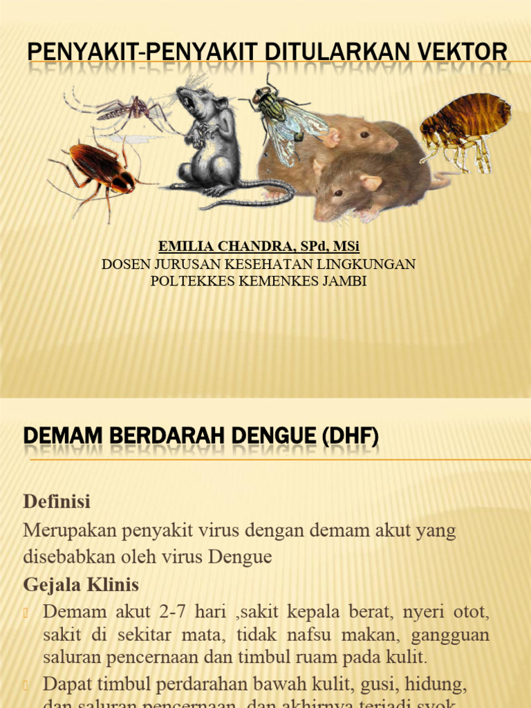 Penyakit Yang Ditularkan Vektor | PDF | Sains & Matematika