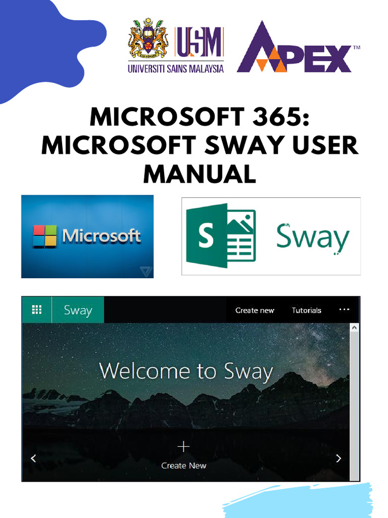 Microsoft Sway User Manual (English Version) | PDF | Microsoft Word ...