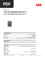 1SDA100467R1 xt5s 630 Ekip Dip Ls I in 630 4p F F | PDF | Electrical Equipment | Electricity