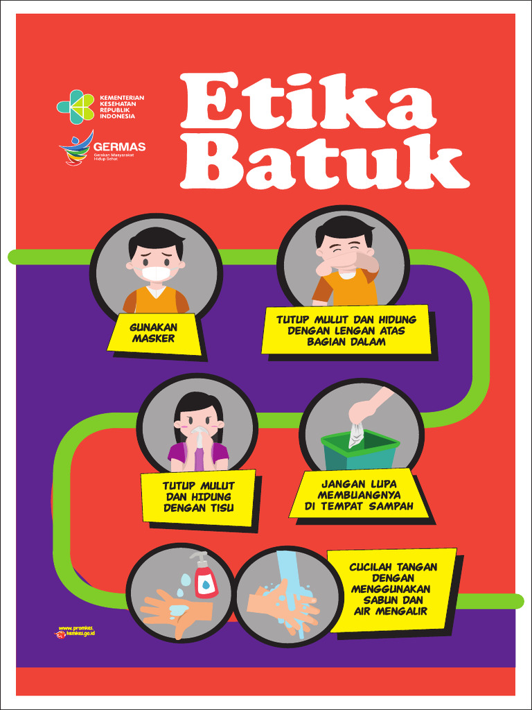Micky - Bu Tina - A3 Ac260 - Poster A3 Etika Batuk Puskesmas Plawad - at 6 Lembar | PDF