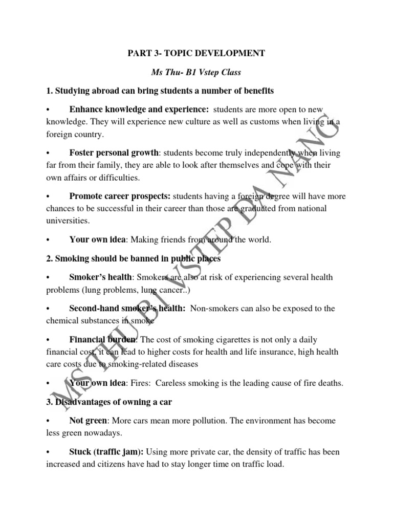 Speaking Part 3 - Update | PDF | Cost Of Living | Tobacco Smoking Speaking Part 3 - Update | PDF | Cost Of Living | Tobacco Smoking