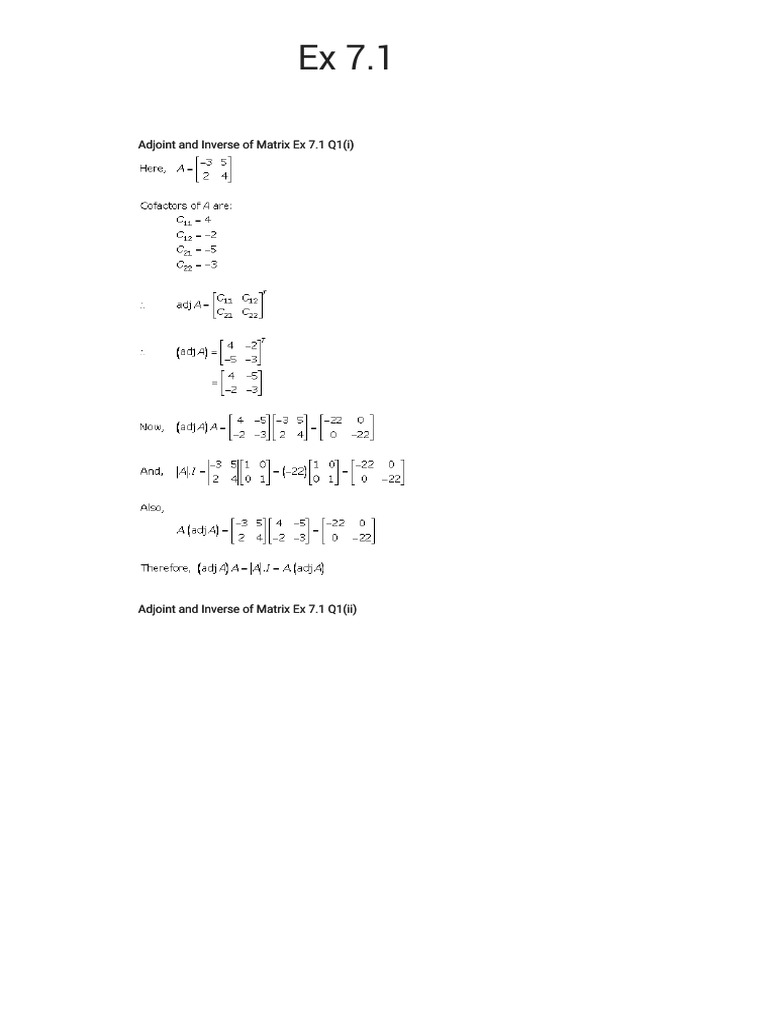 CH 7 Solutions | PDF | Algebra | Abstract Algebra