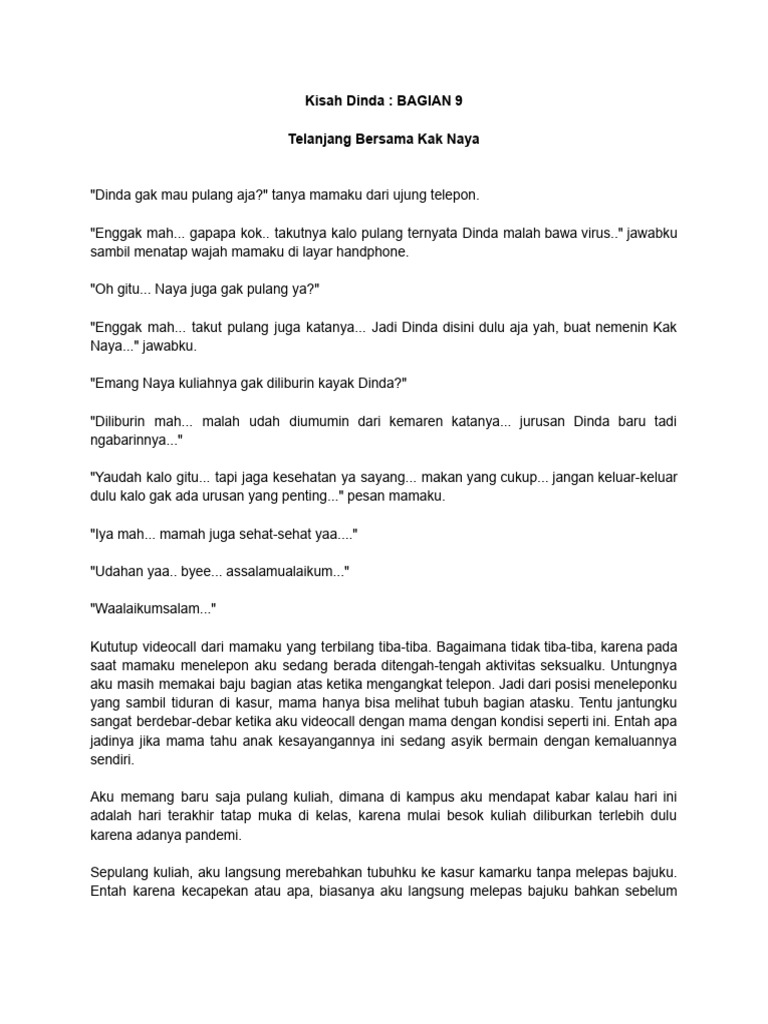 Kisah Dinda - Bagian 9 | PDF