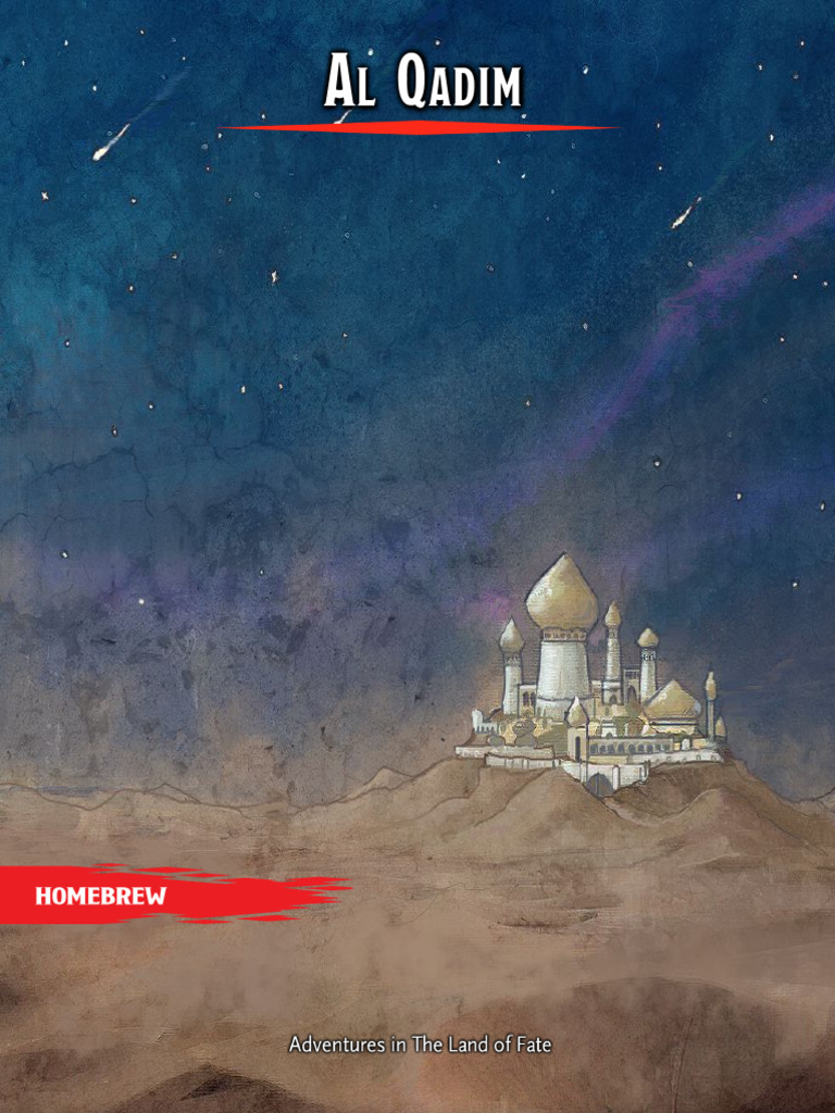 Al'Qadim Land of Fate - GM Binder | PDF