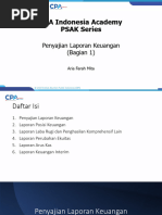 PSAK-201-Penyajian Laporan Keuangan | PDF