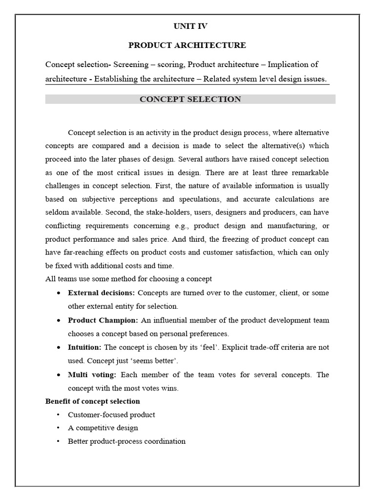 PDD Unit Iv | PDF | Page Layout | Modularity