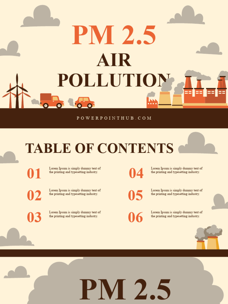 PowerPointHub-Air Pollution PM2.5-fA3LT9 | PDF