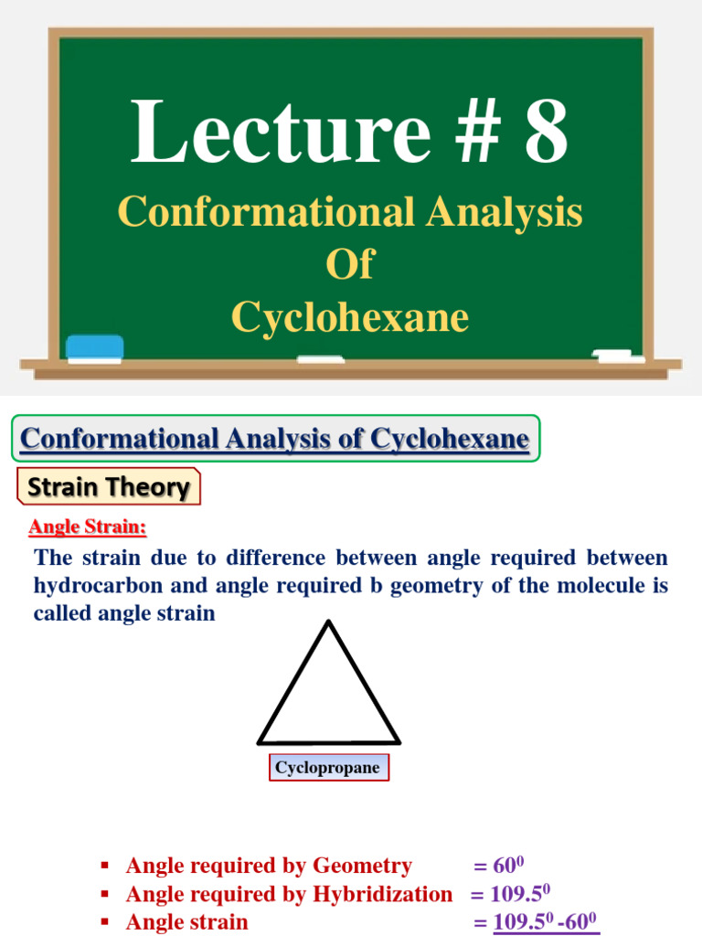 Lect#8 PDF | PDF | Conformational Isomerism | Chemistry
