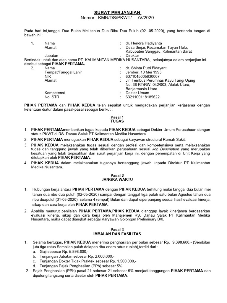 SPK Dr. Shinta Putri Fidayanti | PDF