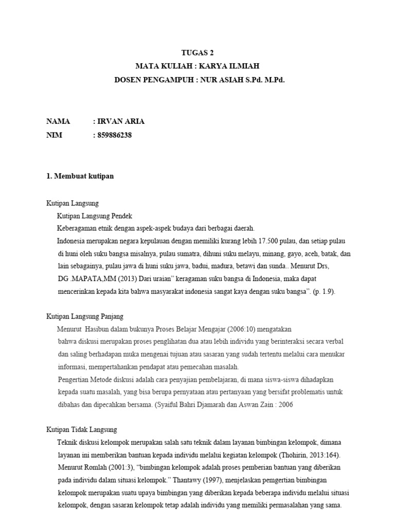 Tugas 2 Karil Irvan | PDF