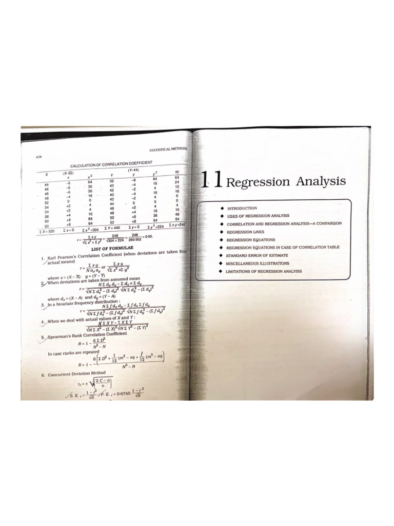 Regression Analysis | PDF