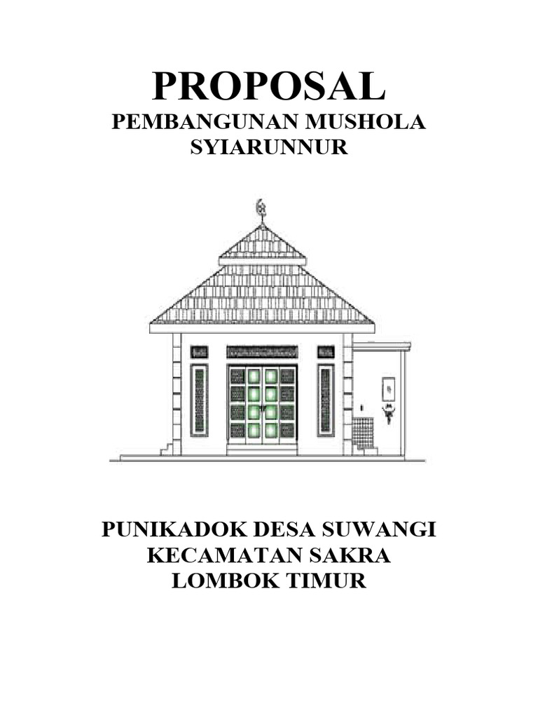 PROPOSAL Mushola | PDF