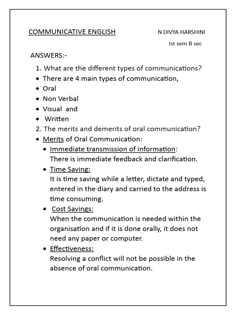 Communicative English | PDF | Communication | Human Communication