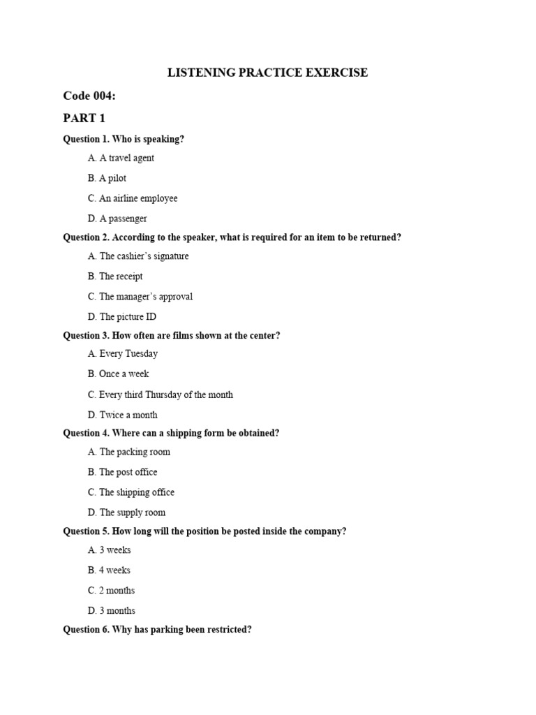 Vstep Collection Mock Test 4-5 | PDF