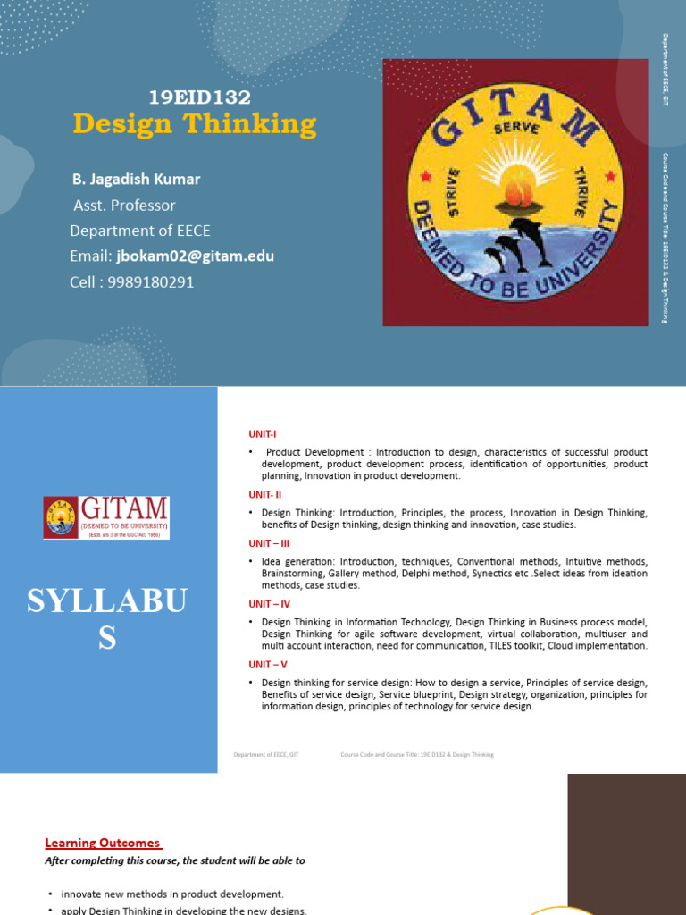 Innovative Approach Towards The Product Design | PDF | Design Thinking ...
