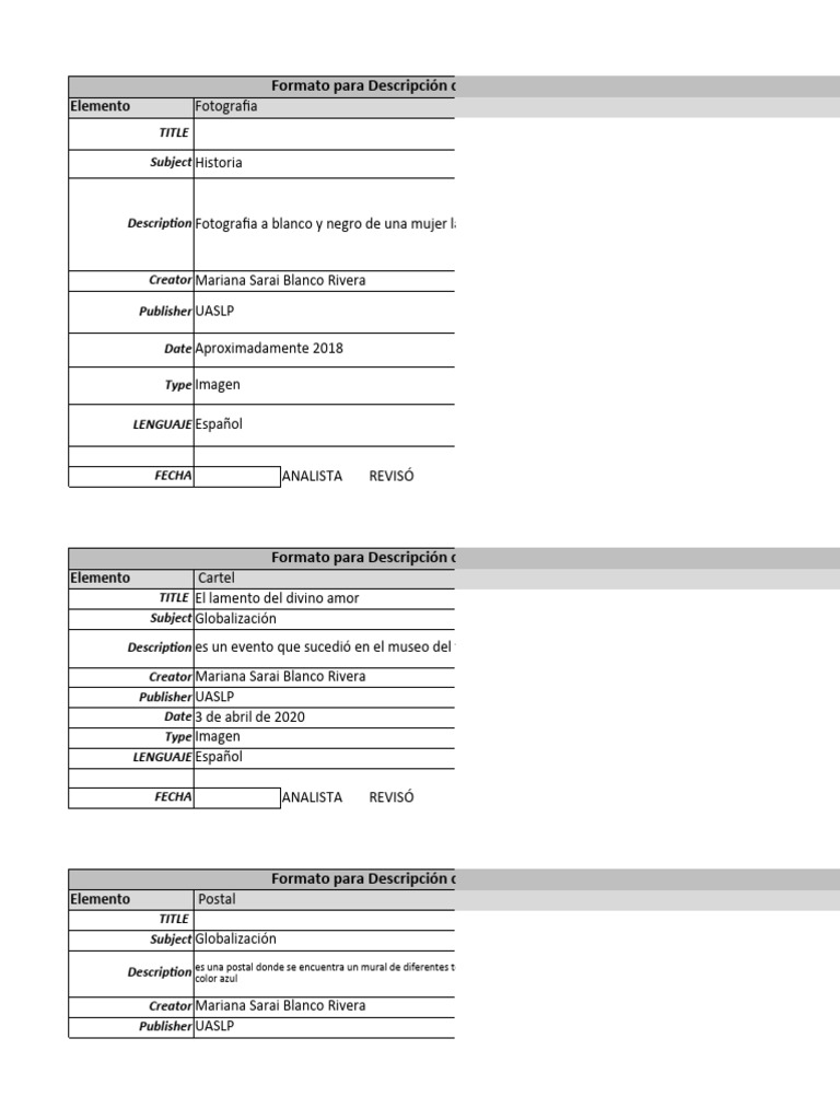Formato Dublin Core | PDF | Metadatos