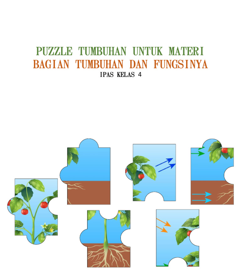 Puzzle Tumbuhan | PDF