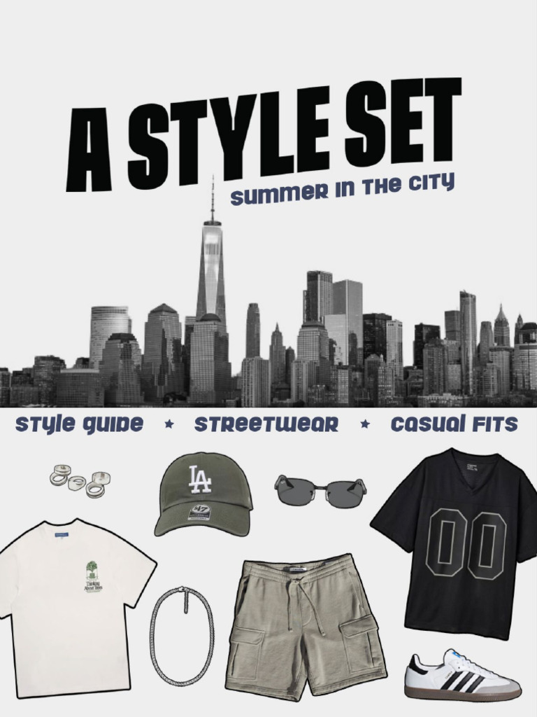 Men's Summer in The City Guide | PDF | Clothing | Softlines (Retail)