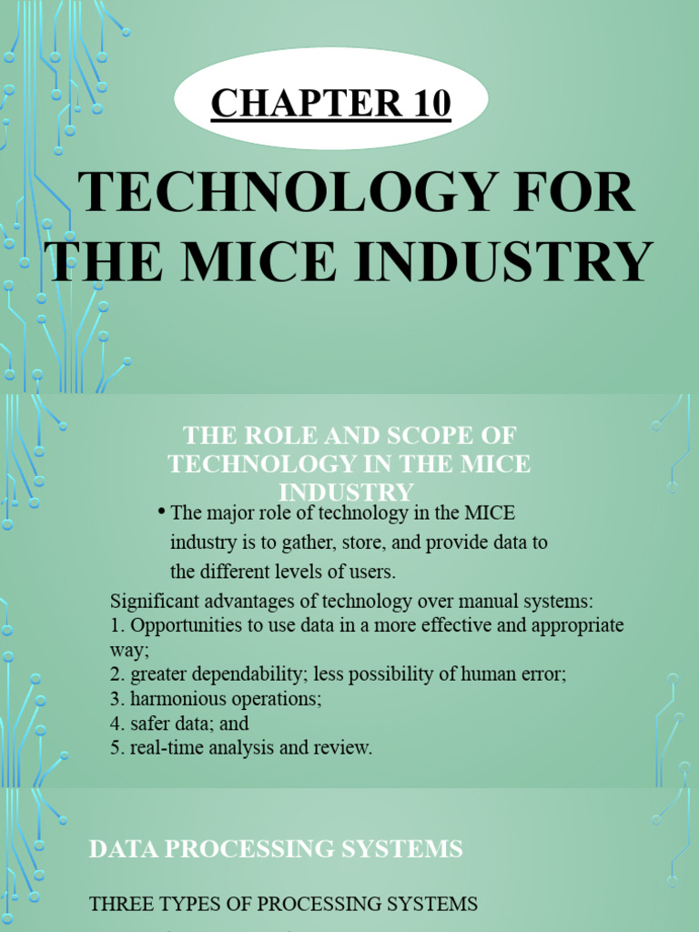 Technology's Impact on MICE Industry | PDF | Computer Network | Databases