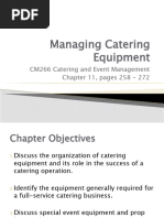 Catering Services Organizational Chart | PDF | Sales | Human Resources