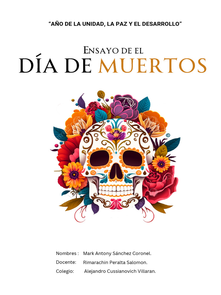 Día de muertos.. | PDF | Antropología cultural