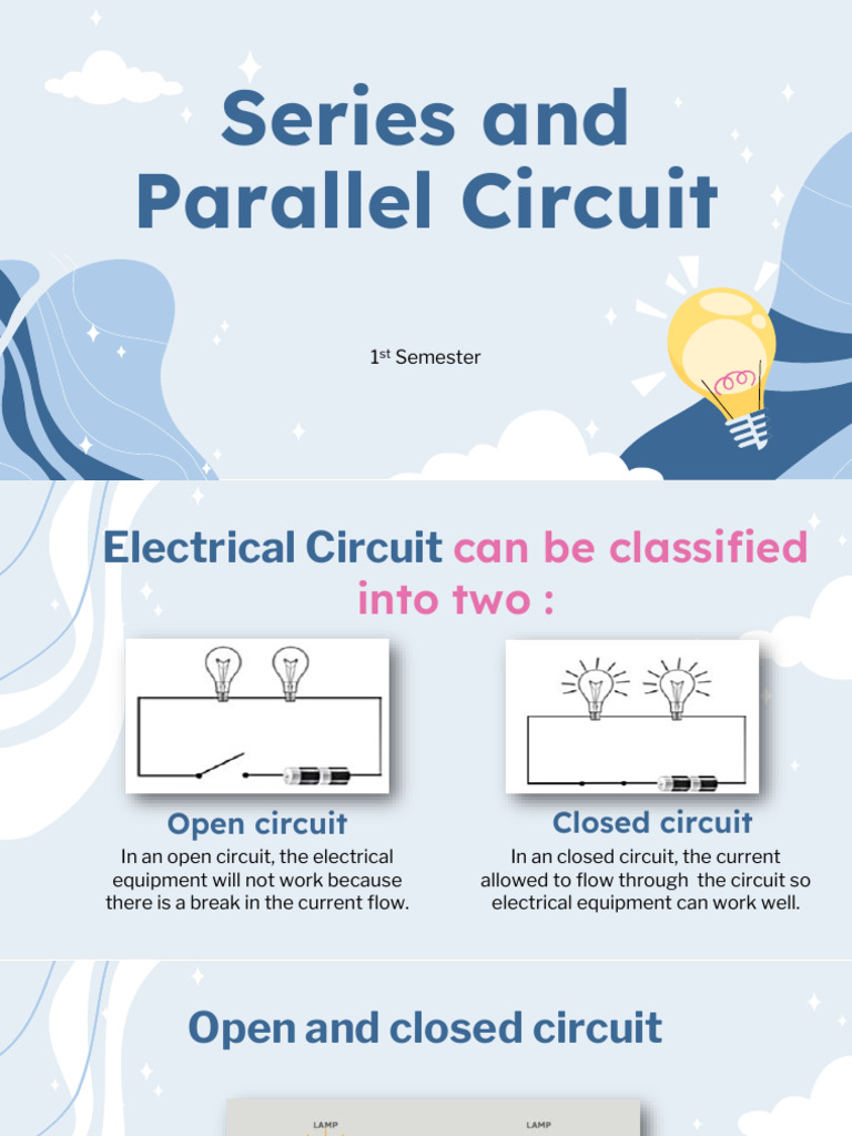 Electricity - Series and Parallel Circuit | PDF