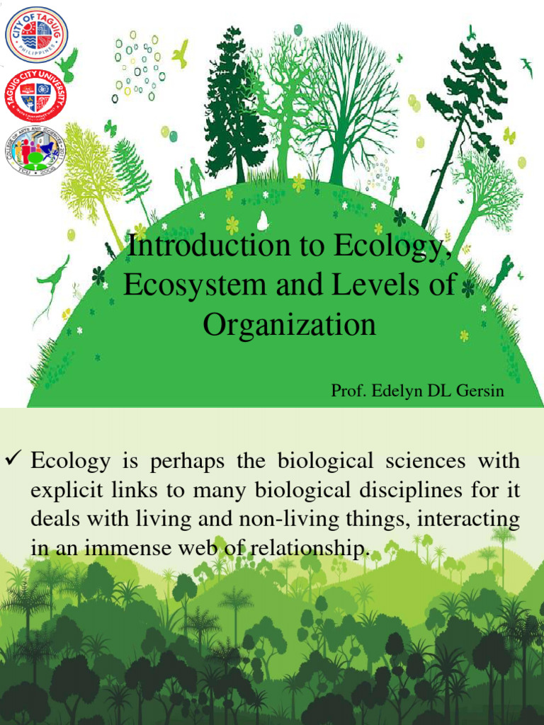 Introduction To Ecology | PDF | Soil | Ecosystem