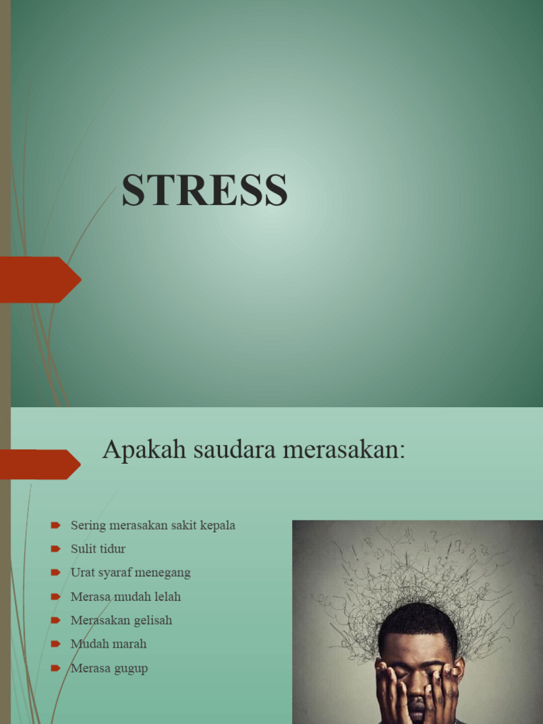Materi 11 - Stress | PDF | Stress (Biology) | Human Homeostasis