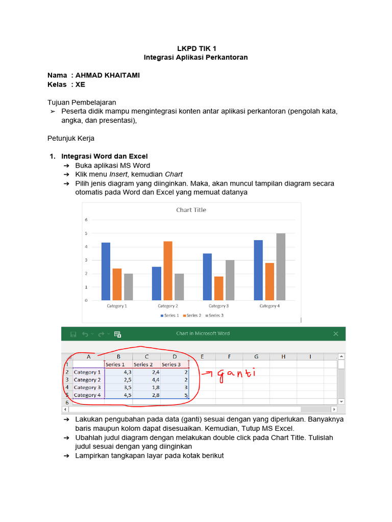 LKPD 1 - Tik - Bab 3 | PDF