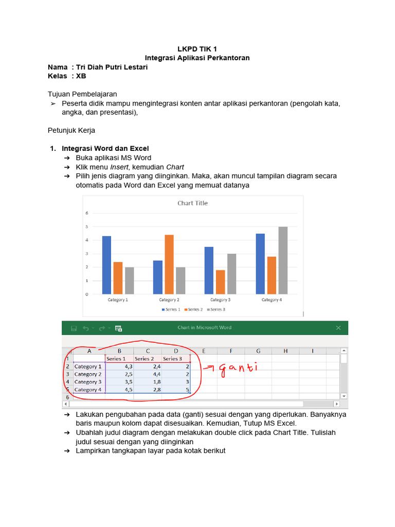 LKPD 1 - Tik - Bab 3 | PDF